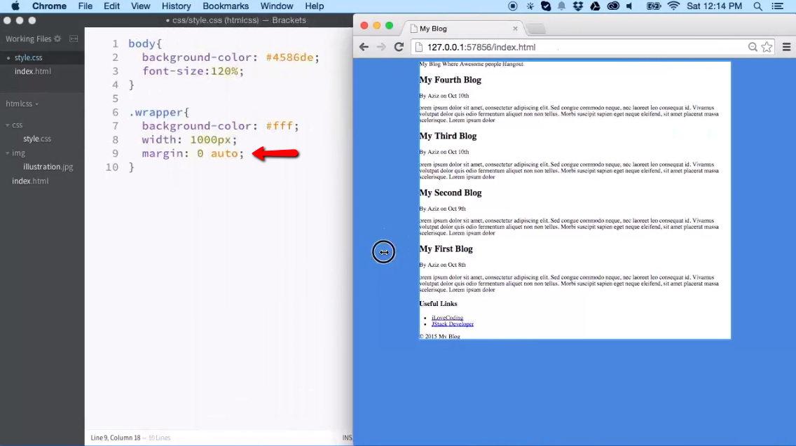 Creating a Blog Design (Part 2 of 3) - iLoveCoding