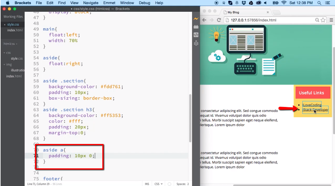 Creating a Blog Design (Part 3 of 3) - iLoveCoding