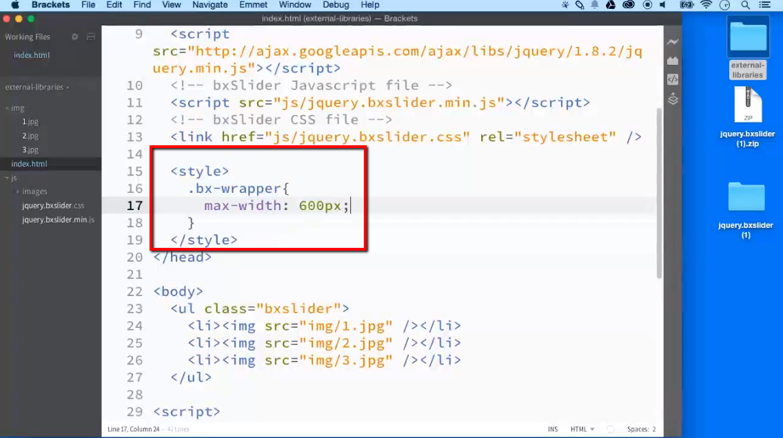 External Libraries Ilovecoding