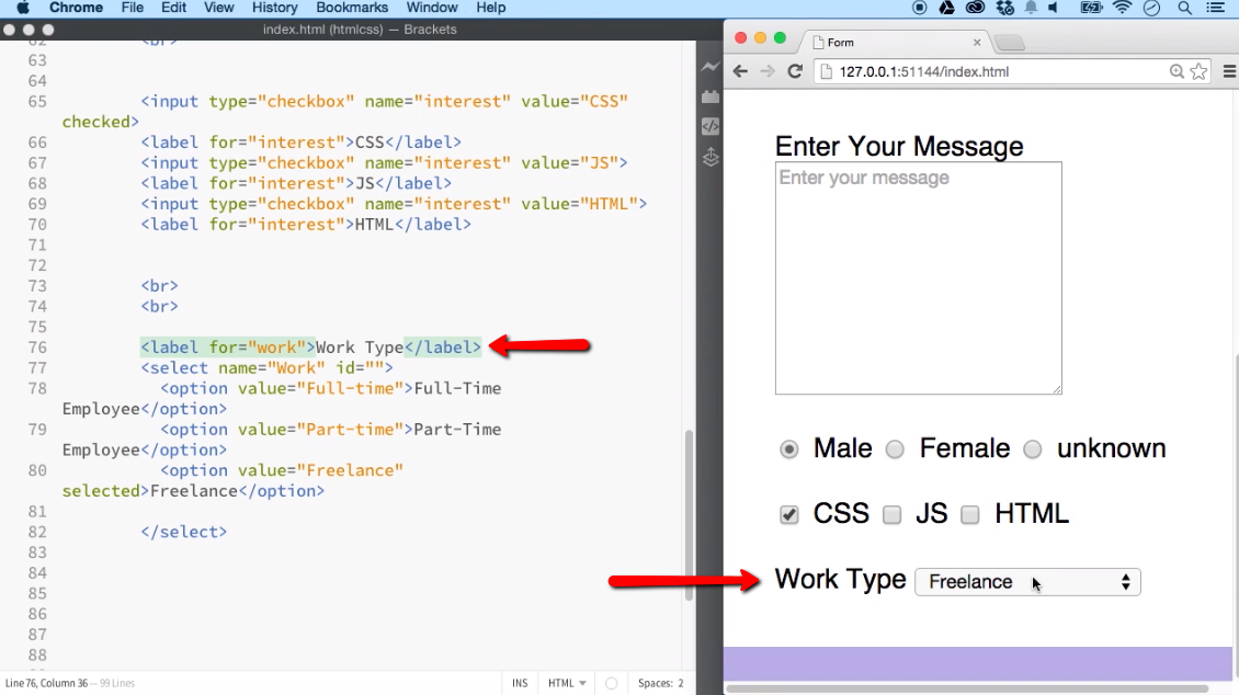 Form Elements (Part 2 of 2) - iLoveCoding
