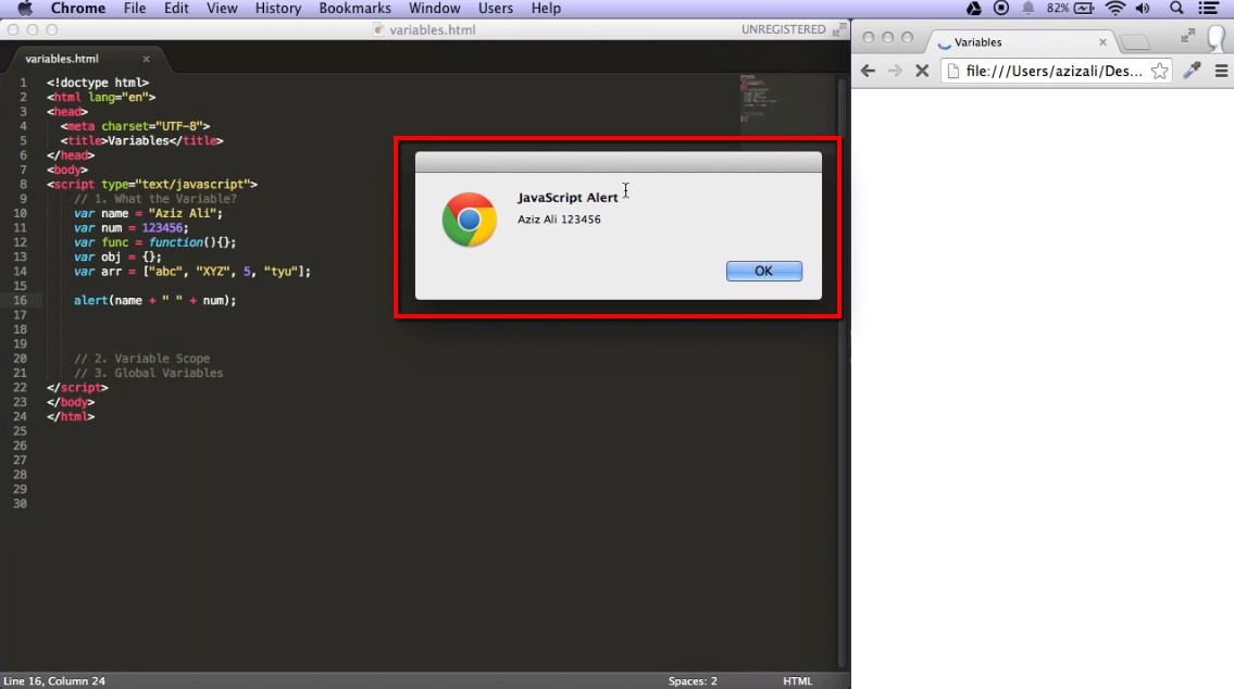Variable: What is variables in JavaScript - iLoveCoding