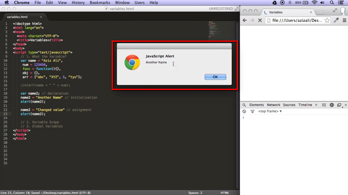 Variable: What is variables in JavaScript - iLoveCoding