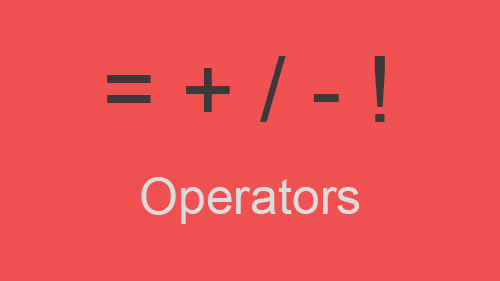 Operators - iLoveCoding