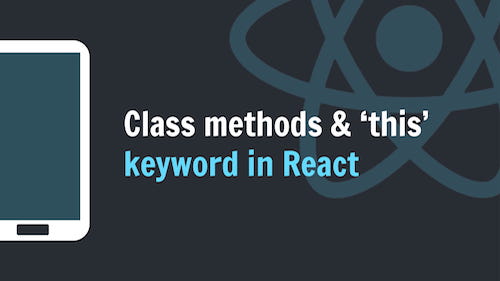 Class Methods And This Keyword In React Ilovecoding 5729